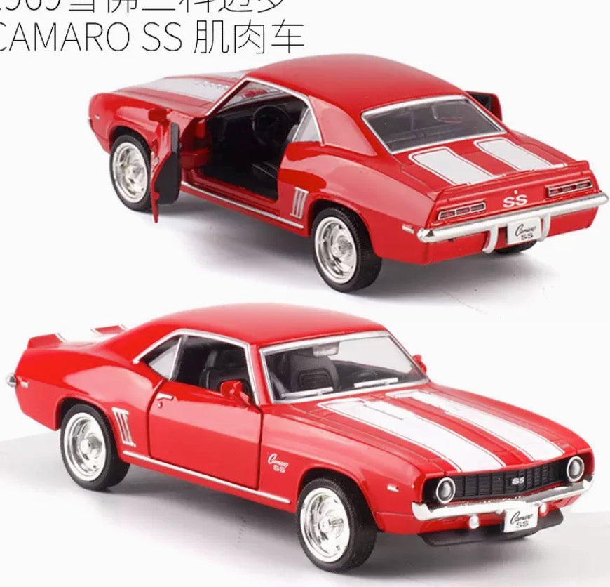 MAKEDA 1/36 Chevrolet Camaro SS 1969 Classic Car Model – OMEGA DIECAST