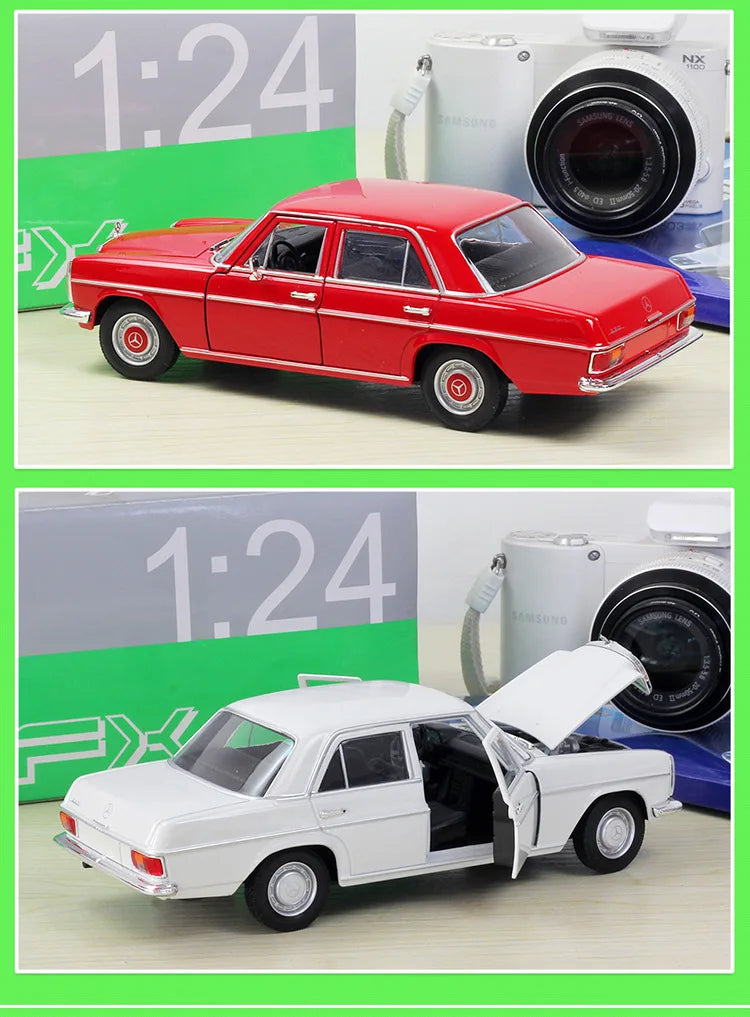 WELLY 1/24 Mercedes-Benz 220 Classic Car Model – OMEGA DIECAST