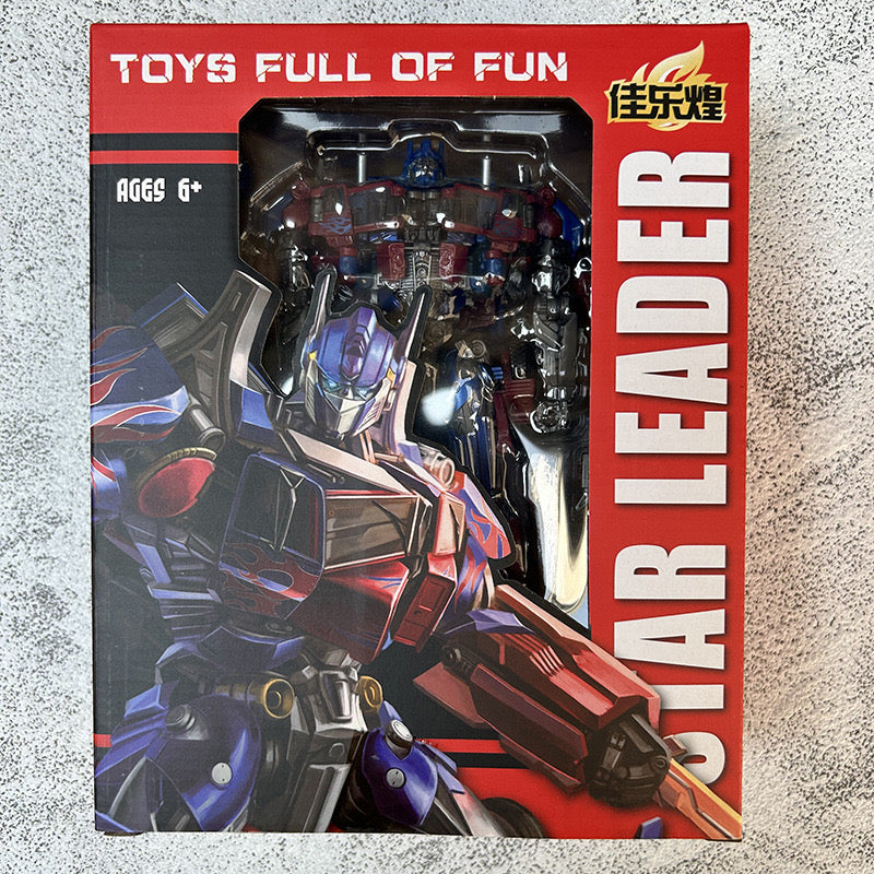 Optimus Prime Sai Star Commander 18cm Transformer Action Figure Toys ...